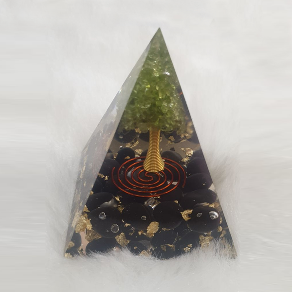 Peridot Tree of Life Pyramid – soulstone